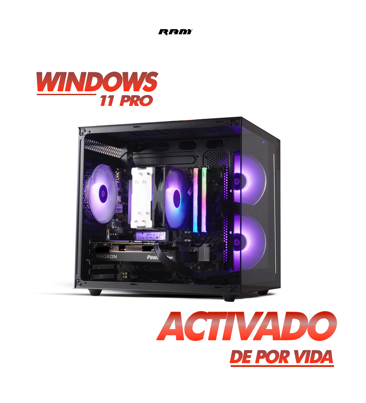 DELTA PRIME PC / RYZEN 5 8400F / RX 9060 XT 16GB – Random Access Mexico