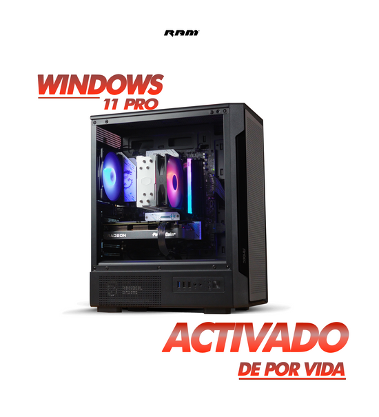 GAMMA PC / RYZEN 7 8700F / RX 9060 XT 16GB – Random Access Mexico